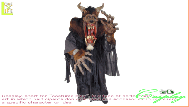 【メンズ】【73R184】ビッグ　デーモン【デーモン】【仮装】【悪魔】目立つ事間違いナシ!!こわーいモンスターだ！！☆当店のコスプレシリ