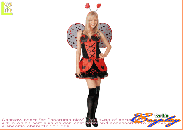 【1 】ミス レディバグ【てんとうむし】【妖精】【天使】【翼】【仮装】【パーティ】てんとう虫をモチーフにした大人用コス♪☆当店のコ