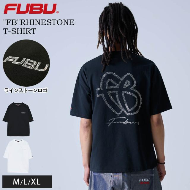 FUBU フブ Tシャツ トップス 半袖 メンズ レディース ブランド ロゴ クルーネック コットン 綿100 オーバーサイズ ティーシャツ アメカジ ユニセックス 男女兼用 ストリート系 ヒップホップ hiphop B系 カジュアル 2025ss karlas