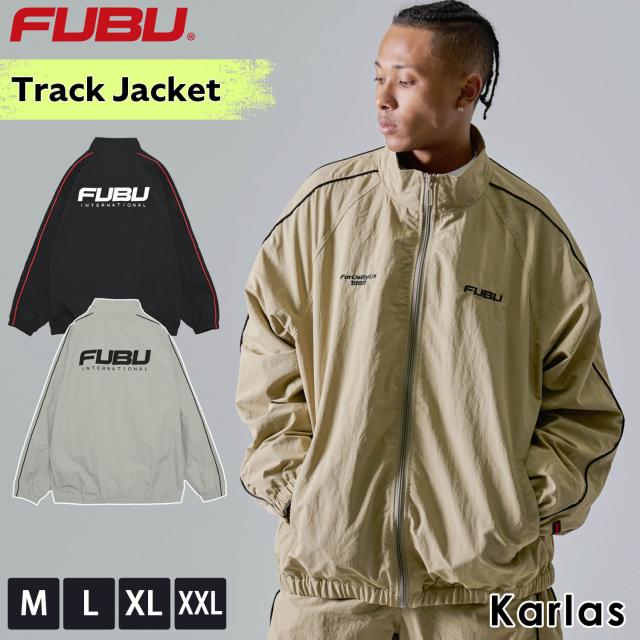 FUBU フブ ジャケット メンズ レディース 長袖 ブルゾン ナイロンジャケット ジャンパー トラックジャケット アウター ブランド  2024春