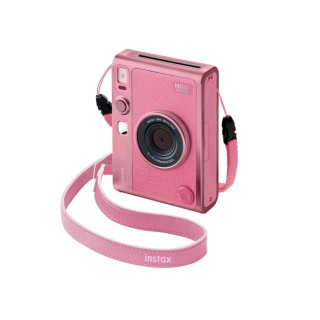 【ラッピング可】【即日発送】【新品】FUJIFILM 富士フィルム instax mini Evo チェキ USB-C ピンク 撮影 印刷 ハイブリッドカメラ