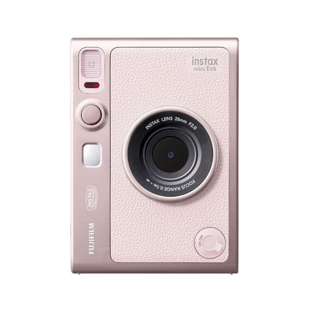 【ラッピング可】【即日発送】【新品】FUJIFILM 富士フィルム ハイブリッドインスタントカメラ instax mini Evo チェキ USB Type-C対応 ジェントルローズ