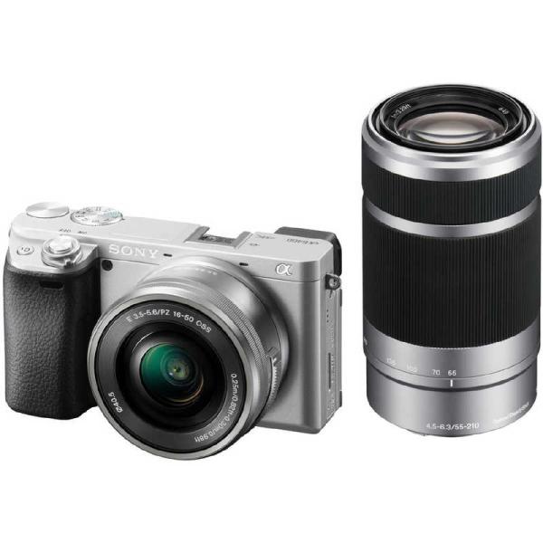 【ラッピング可】【即日発送】【新品　箱不良・シュリンク破れ品】SONY α6400 ILCE-6400Y ダブルズームレンズキット シルバー