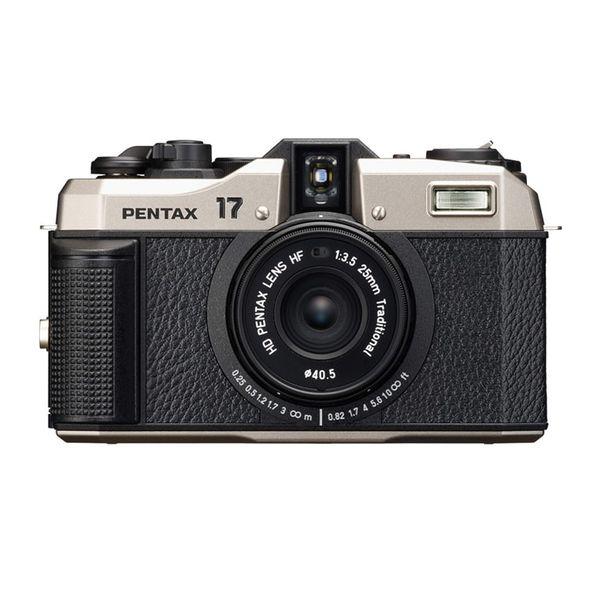【ラッピング可】【即日発送】【新品】PENTAX ペンタックス フィルムカメラ PENTAX17 ダークシルバー