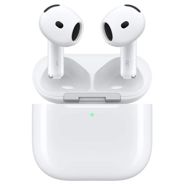 【ラッピング可】【即日発送】【新古品】Apple アップル AirPods4 ホワイト MXP93J/A アクティブノイズキャンセリング搭載