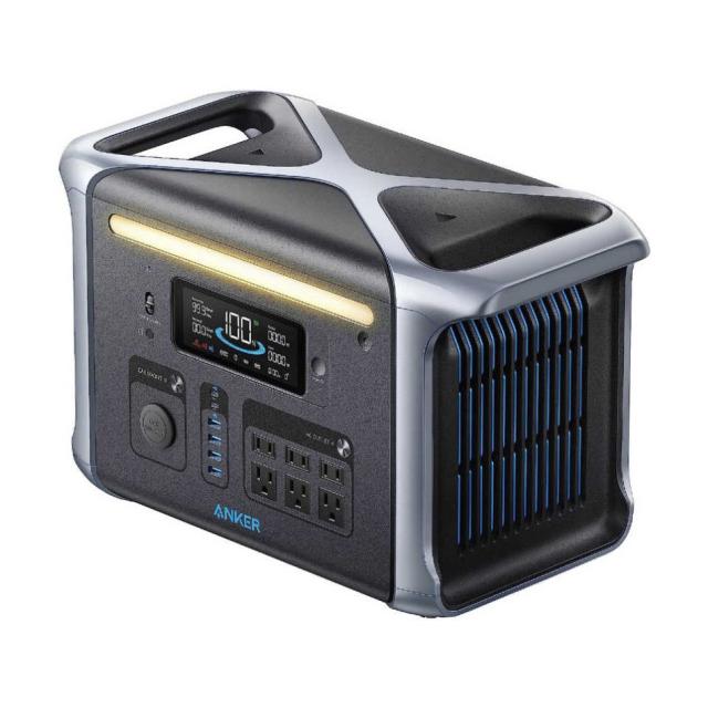 【新品】Anker アンカー ポータブル電源 757 Portable Power Station PowerHouse 1229Wh A A1770513 ブラック