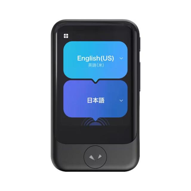 【新品】POCKETALK ポケトーク 通訳機 S2 Plus スタンダード グローバル通信(2年)付き ブラック