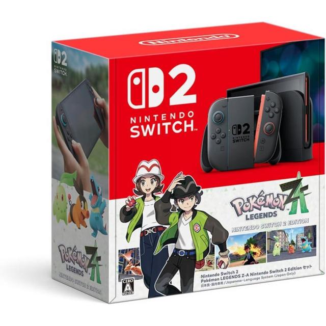 【ラッピング可】【即日発送】【新品 箱不良・シュリンク破れ品】Nintendo Switch 2（日本語・国内専用）Pokemon LEGENDS Z-A Nintendo Switch 2 Edition セットBEE-S-KB6PC
