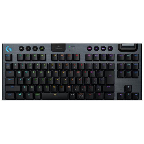 【ラッピング可】【即日発送】【新品】Logicool G ロジクール G ワイヤレス テンキーレス RGBゲーミングキーボード G913-TKL-LNBK