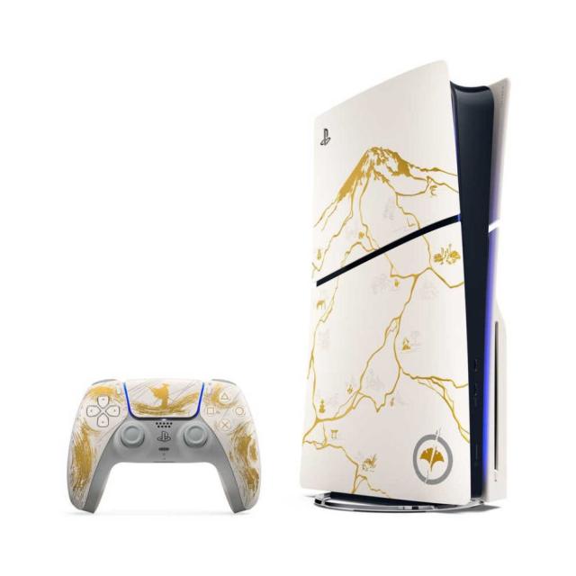 【ラッピング可】【即日発送】【新品】PS5 Slimモデル プレイステーション5 Ghost of Yotei ゴールド リミテッドエディション CFIJ-10029