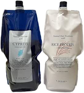 Lebel ルベル ナチュラル ヘアソープ CY サイプレス 1600ml ＆トリート RP ライスプロテイン 1600ml セット 【全商品最安値に挑戦】