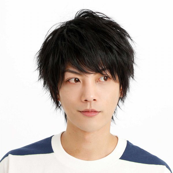 ラパンドアール オム 5765 ウイングショート(スタンダードブラック) (送料無料) HOMME フルウィッグ コスプレ