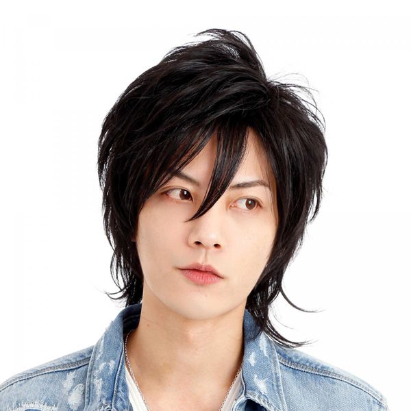 ラパンドアール オム 5770 イナズマウルフ(ヴァージンブラック) (送料無料) HOMME フルウィッグ コスプレ ウィック