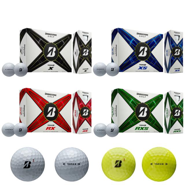 【送料無料】2024 ブリヂストン TOUR B シリーズ (TOUR B X / TOUR B XS / TOUR B RX / TOUR B RXS) ゴルフボール 1ダース (12球入り ...