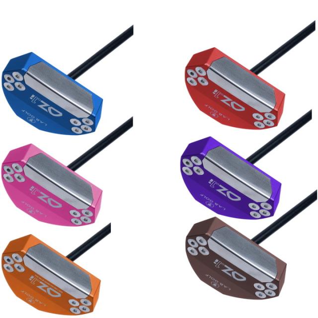 右用 LAB GOLF ラブゴルフ OZ.1i カスタムカラー パター アライメントマーク：C-4 マットブラックプレミアムスチールシャフト US仕様 33インチ 34インチ