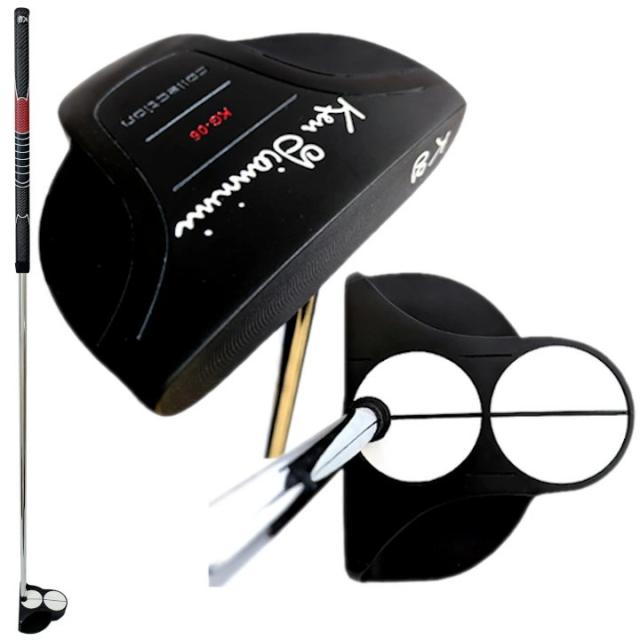 【送料無料】右用 2025 ケンジアニーニ 中尺 2ボールライン パター KG-06LP（2BALL センターシャフト）(40インチ/42インチ) Ken Giannini 日本仕様