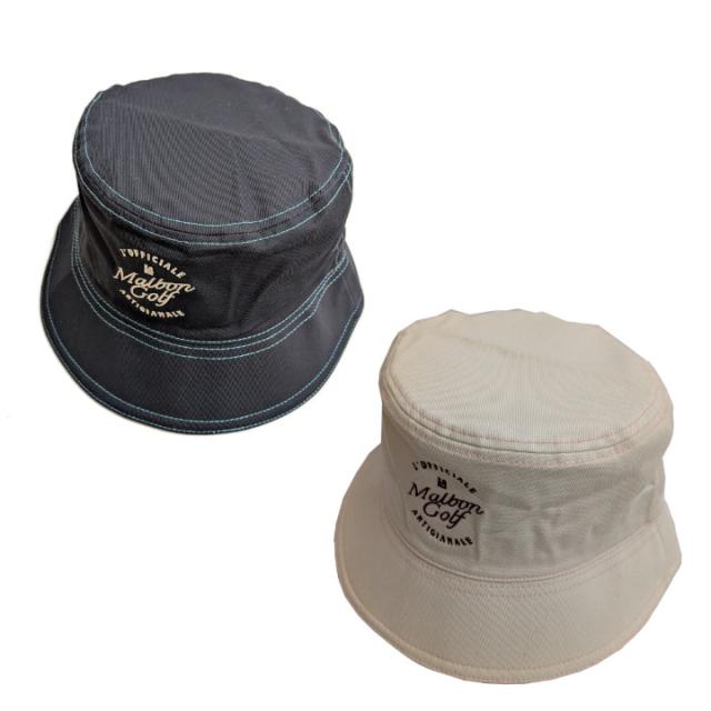 【送料無料】2025 Malbon Golf マルボンゴルフ アルティジャーナレ バケットハット M-9279 L/XL 帽子 US仕様【メール便に変更できます】
