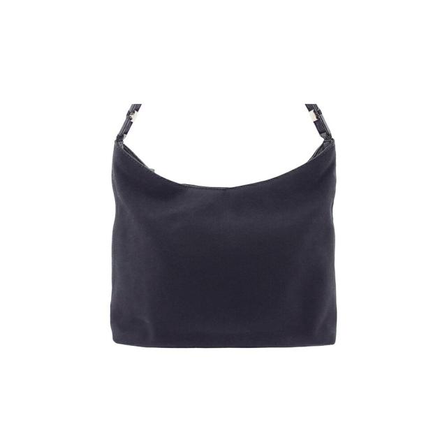 【X'masセール★30%OFF】サルヴァトーレフェラガモ Salvatore Ferragamo ショルダーバッグヴァラチェーン ブラック シルバー レディース 中古