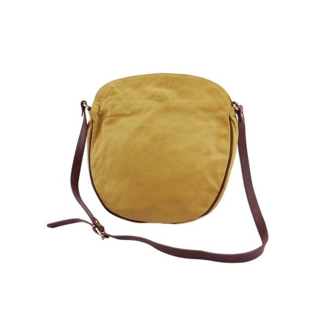 【BIGお買い物ラリー★30%OFFセール中】バリー BALLY ショルダーバッグバイカラー ベージュ ブラウン ゴールド レディース 中古