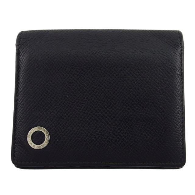 【BIGお買い物ラリー★30%OFFセール中】ブルガリ BVLGARI カードケースブルガリブルガリマン ブラック レディース 中古