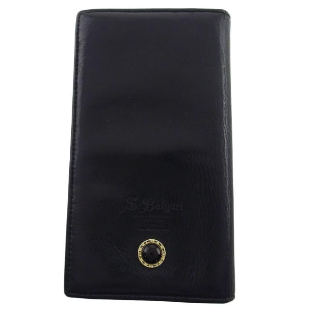 【BIGお買い物ラリー★30%OFFセール中】ブルガリ BVLGARI 長財布ソティリオ ブラック レディース 中古