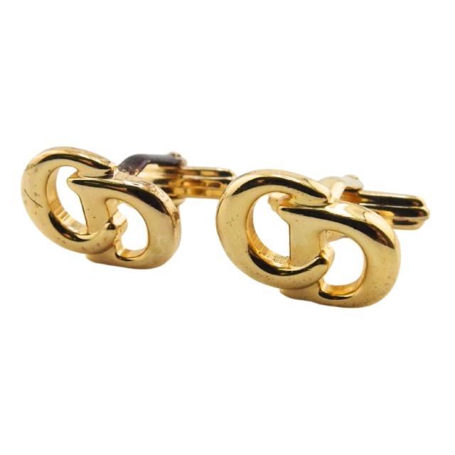 【BIGお買い物ラリー★30%OFFセール中】ディオール Dior カフス ゴールド レディース 中古