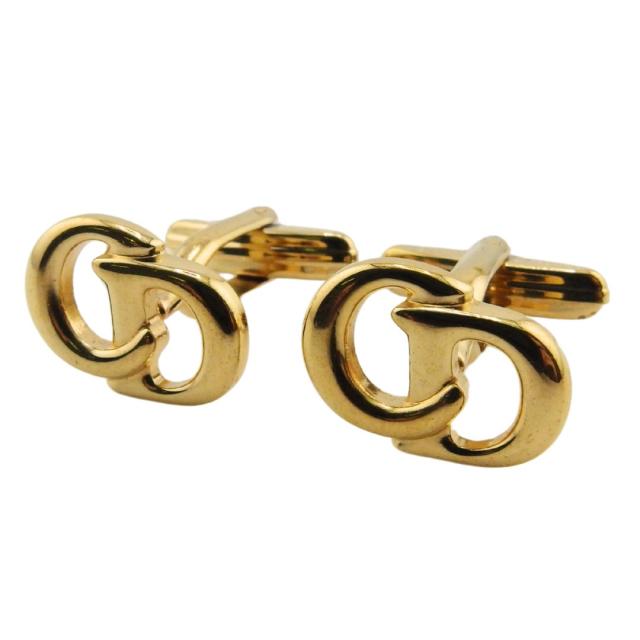 【X'masセール★30%OFF】ディオール Dior カフス ゴールド レディース 中古