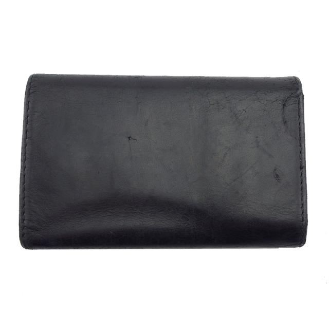 【BIGお買い物ラリー★30%OFFセール中】ヴェルサーチ VERSACE キーケース ブラック×シルバー レディース 中古