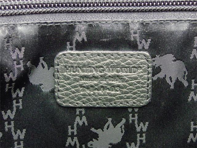 ハンティングワールド HUNTING WORLD トートバッグ総柄 HWマーク