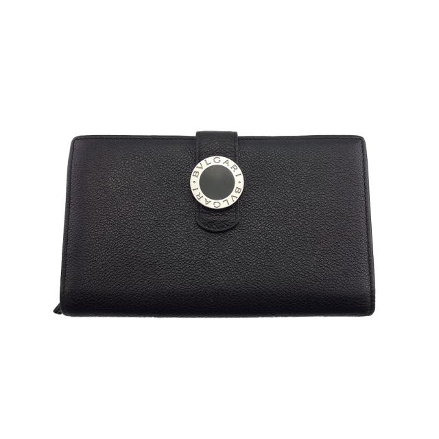 【BIGお買い物ラリー★30%OFFセール中】ブルガリ BVLGARI 長財布コローレ ブラック レディース 中古