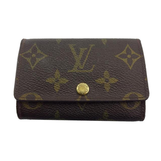 【X'masセール★30%OFF】ルイ・ヴィトン LOUIS VUITTON キーケースモノグラム ミュルティクレ6 ブラウン×ベージュ×ゴールド レディース 中古