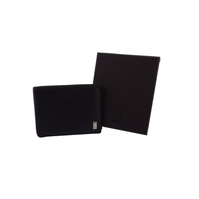 【BIGお買い物ラリー★30%OFFセール中】ダンヒル Dunhill 二つ折り財布サイドカー ブラウン レディース 中古