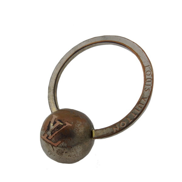 【BIGお買い物ラリー★30%OFFセール中】ルイ・ヴィトン LOUIS VUITTON キーリング シルバー×ピンク レディース 中古