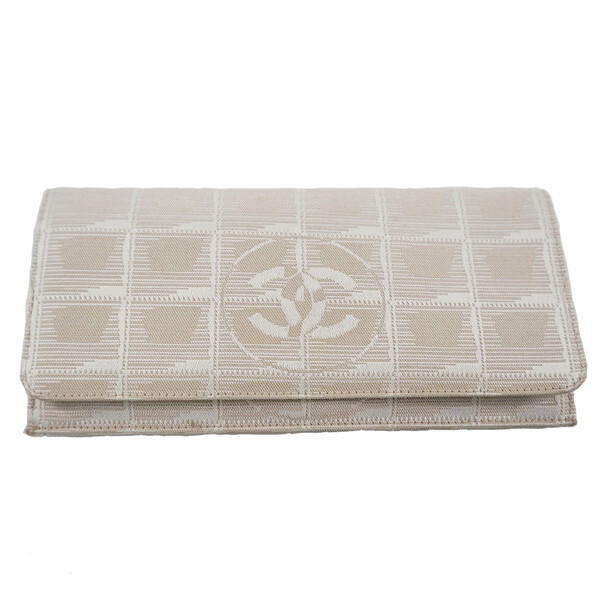 【BIGお買い物ラリー★30%OFFセール中】シャネル CHANEL 長財布ニュートラベルライン ニュートラベルライン BEIGE CLAIR レディース 中古