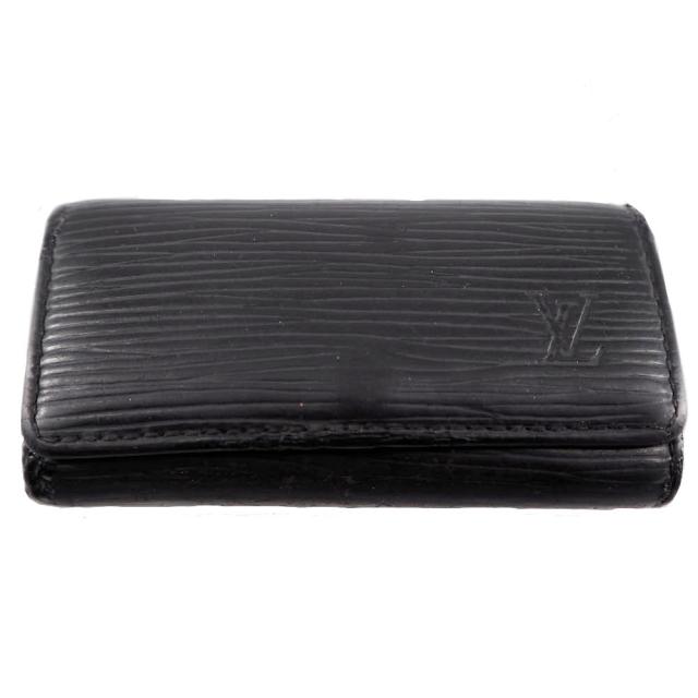 【BIGお買い物ラリー★30%OFFセール中】ルイ・ヴィトン LOUIS VUITTON キーケースエピ ミュルティクレ4 ノワール レディース 中古