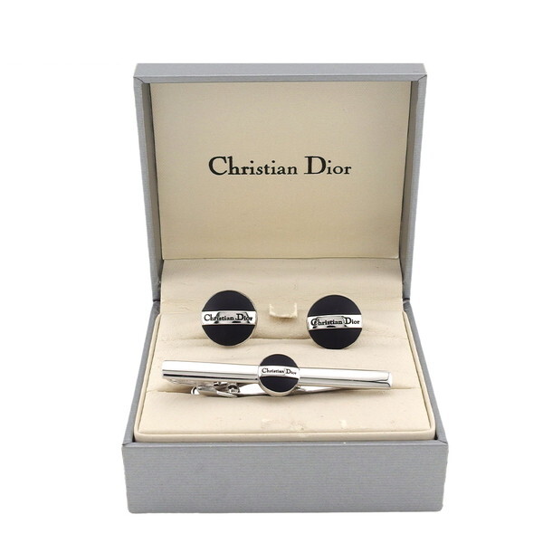 【BIGお買い物ラリー★30%OFFセール中】ディオール Dior カフス シルバー レディース 中古