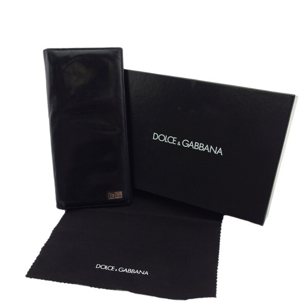 【BIGお買い物ラリー★30%OFFセール中】ドルチェアンドガッバーナ DOLCE&GABBANA 長財布 NERO レディース 中古