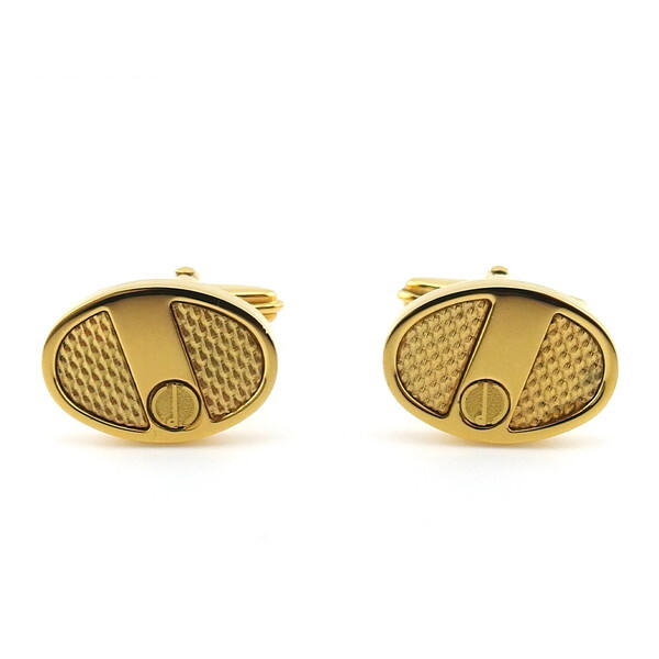 【X'masセール★30%OFF】ダンヒル Dunhill カフス ゴールド レディース 中古