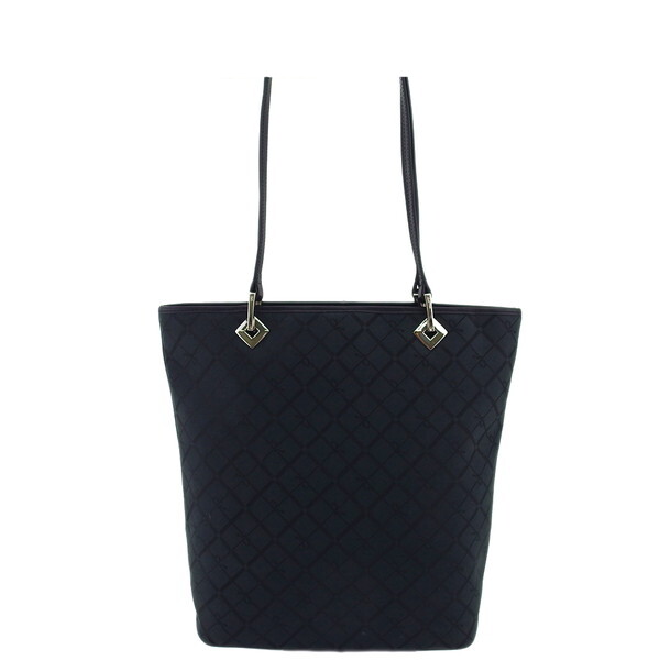 【BIGお買い物ラリー★30%OFFセール中】ロベルタ・ディ・カメリーノ Roberta di Camerino ショルダーバッグ ブラック×シルバー レディース 中古