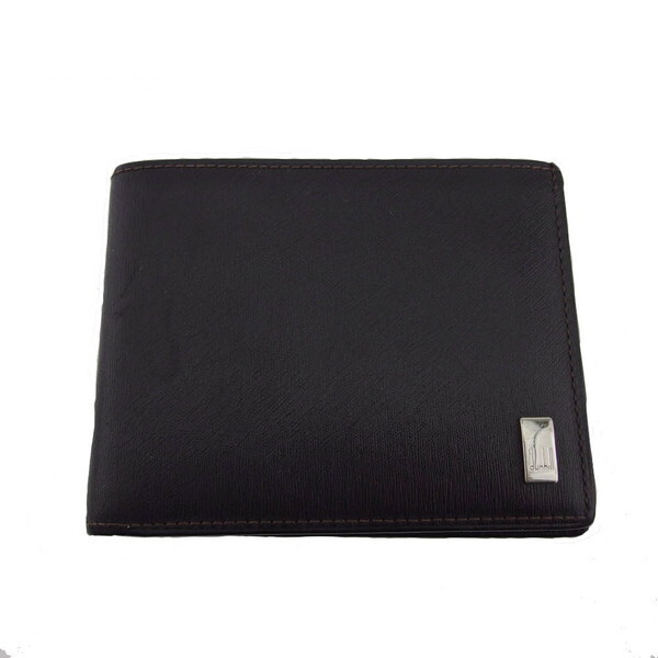 【BIGお買い物ラリー★30%OFFセール中】ダンヒル Dunhill 札入れ ダークブラウン レディース 中古