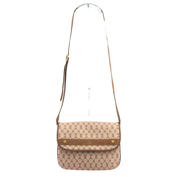 【X'masセール★30%OFF】ニナリッチ NINA RICCI ショルダーバッグNマーク ベージュ ブラウン レディース 中古