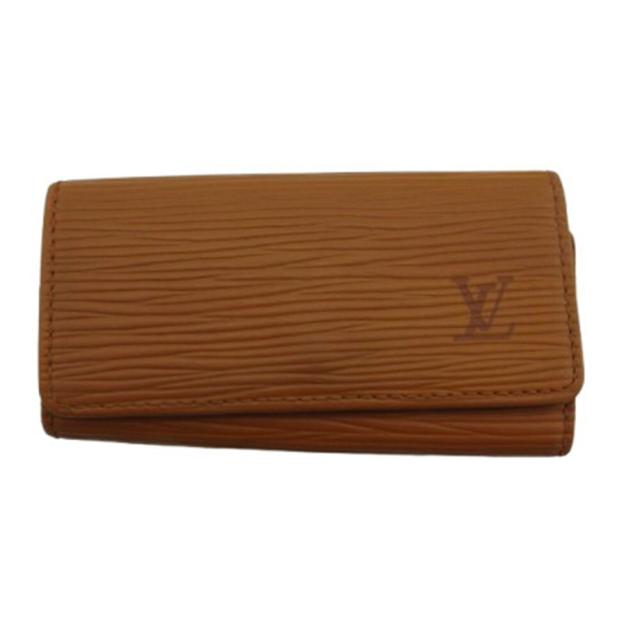 【BIGお買い物ラリー★30%OFFセール中】ルイ・ヴィトン LOUIS VUITTON キーケースエピ キャメル レディース 中古