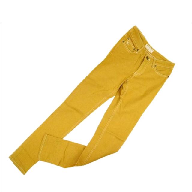 【BIGお買い物ラリー★30%OFFセール中】マークジェイコブス MARC JACOBS パンツ イエロー レディース 中古
