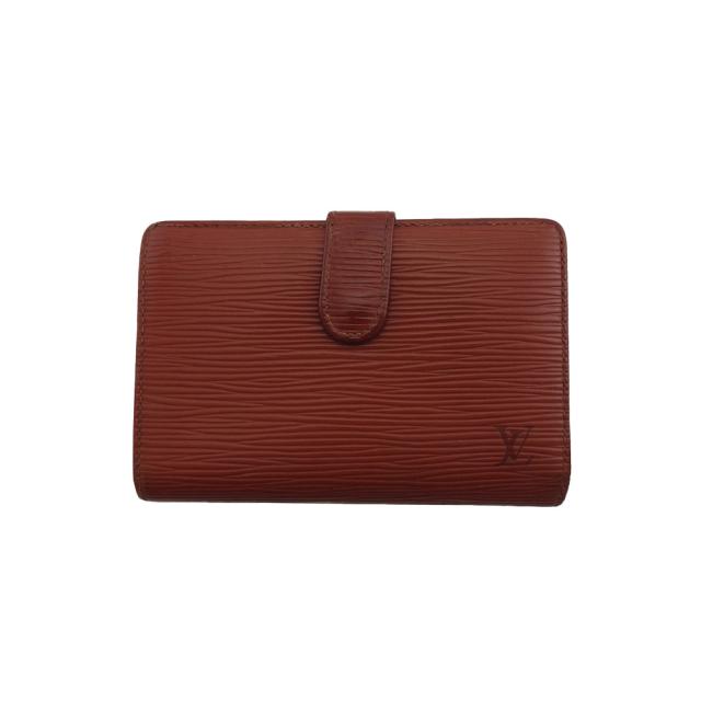 【BIGお買い物ラリー★30%OFFセール中】ルイ・ヴィトン LOUIS VUITTON 二つ折り財布エピ ポルトモネ ビエ ヴィエノワ ケニアンブラウン レディース 中古