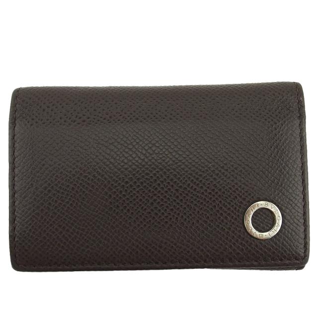 【BIGお買い物ラリー★30%OFFセール中】ブルガリ BVLGARI キーケースブルガリブルガリマン グレー 灰色 レディース 中古