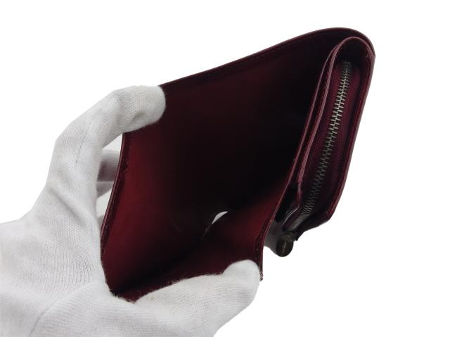 カルティエ CARTIER 長財布2C ハッピーバースデー ボルドー レディース