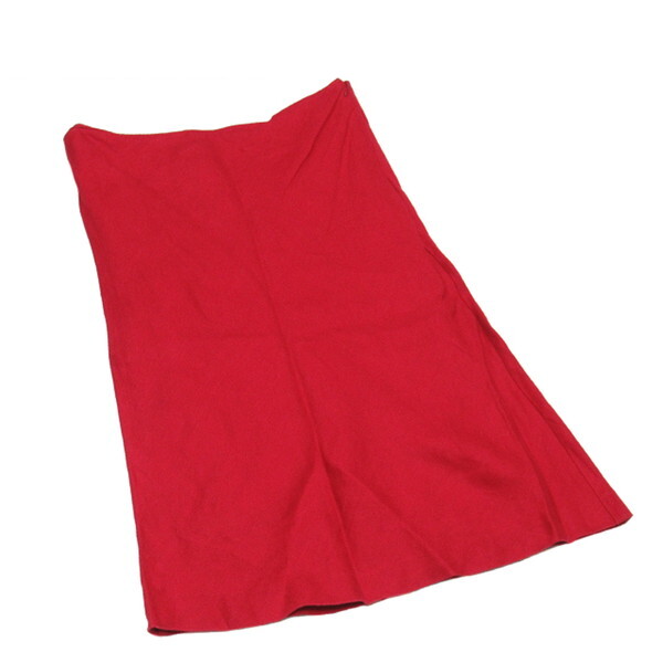 【BIGお買い物ラリー★30%OFFセール中】フェンディ FENDI スカートマーメイド ♯42サイズ レッド レディース 中古