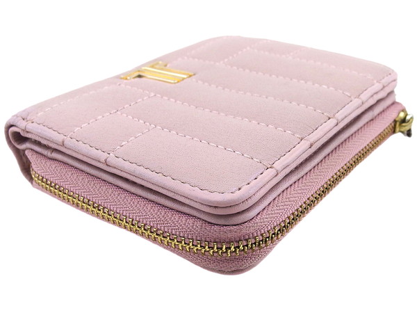 ランバンオンブルー LANVIN en Bleu 長財布 ベルシー サーモンピンク