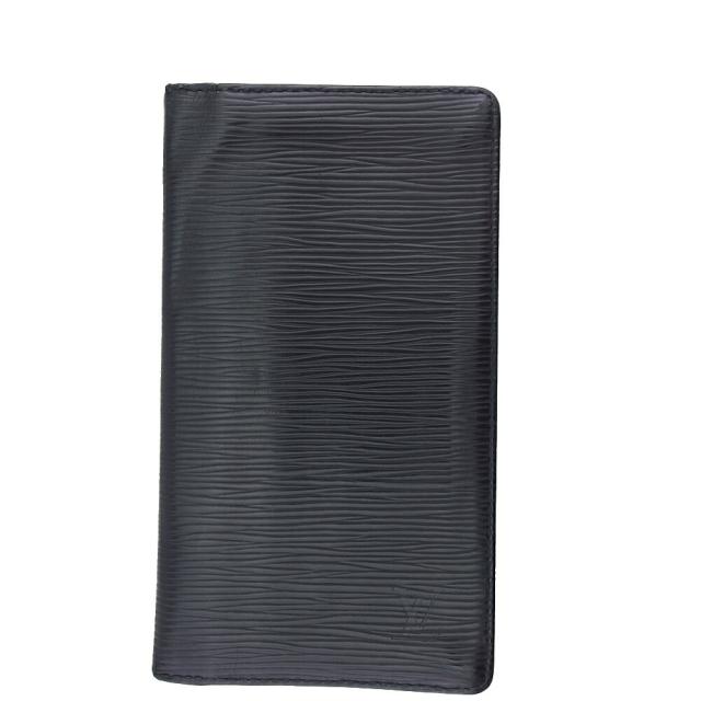【BIGお買い物ラリー★30%OFFセール中】ルイ・ヴィトン LOUIS VUITTON 札入れエピ ポルトカルト クレディ ノワール レディース 中古