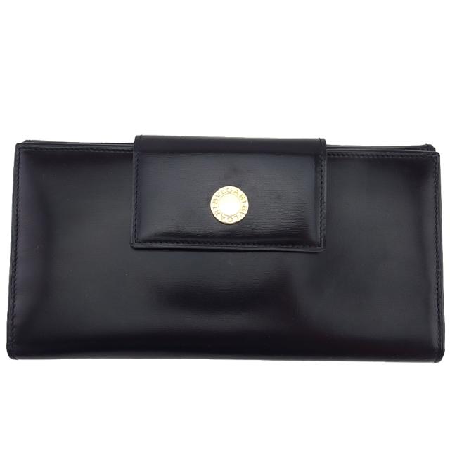 【BIGお買い物ラリー★30%OFFセール中】ブルガリ BVLGARI 長財布ブルガリブルガリ NERO レディース 中古